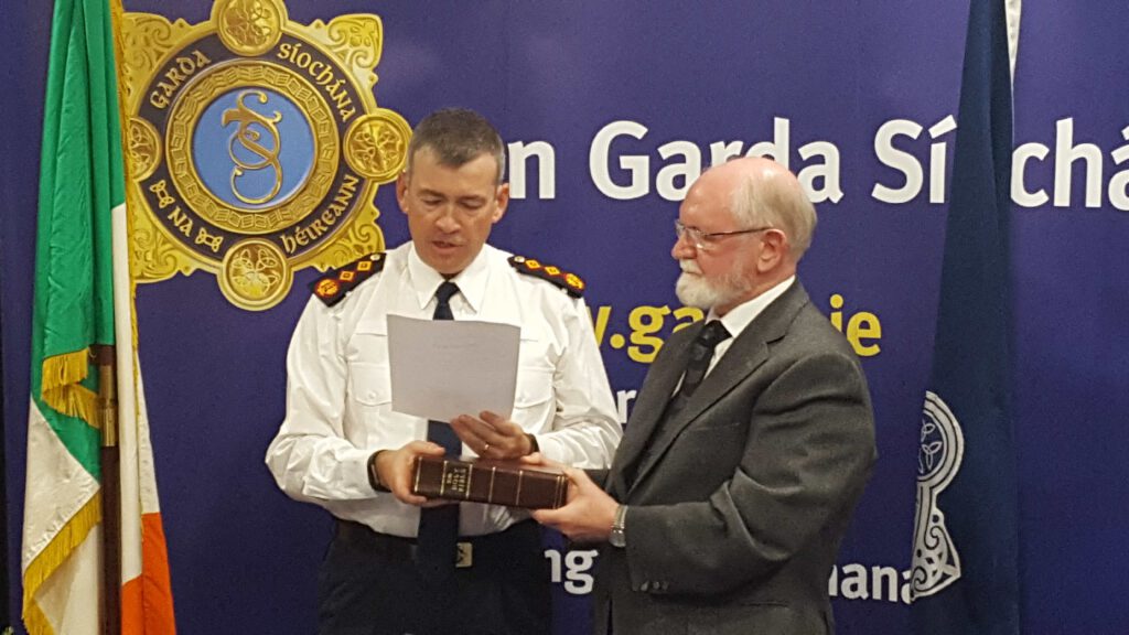General Secretary Attends Attestation of Garda Commissioner Harris - AGSI